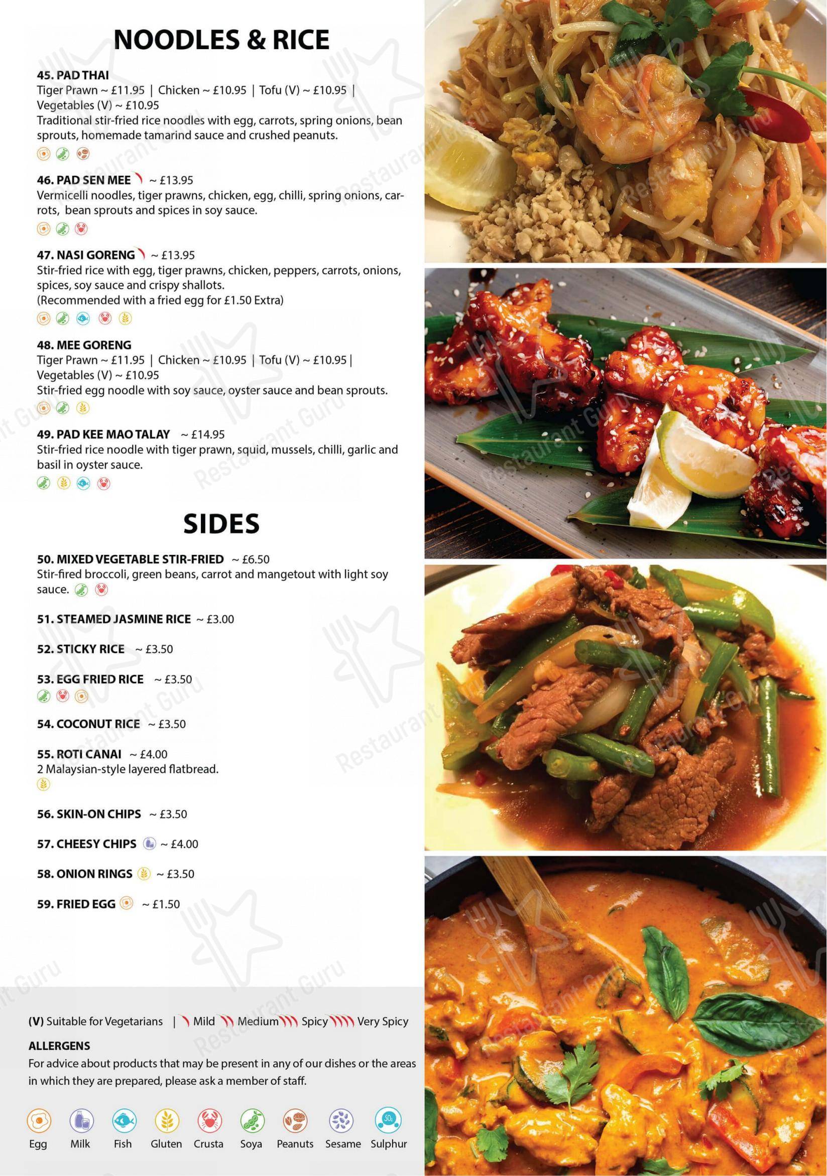 Menu at The Green Dragon pub & bar, Liphook
