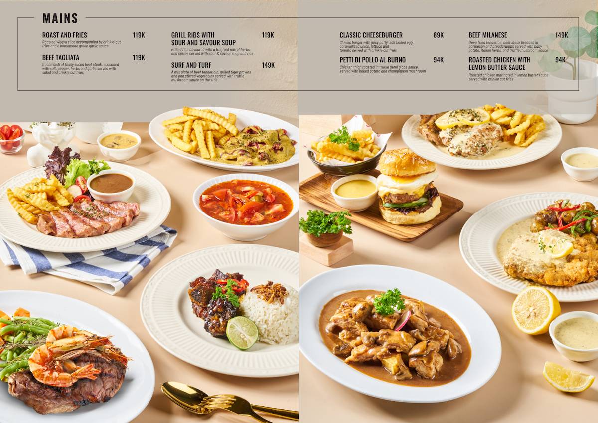 Menu at Segafredo Caffè Kota Kasablanka restaurant, South Jakarta, Jl ...