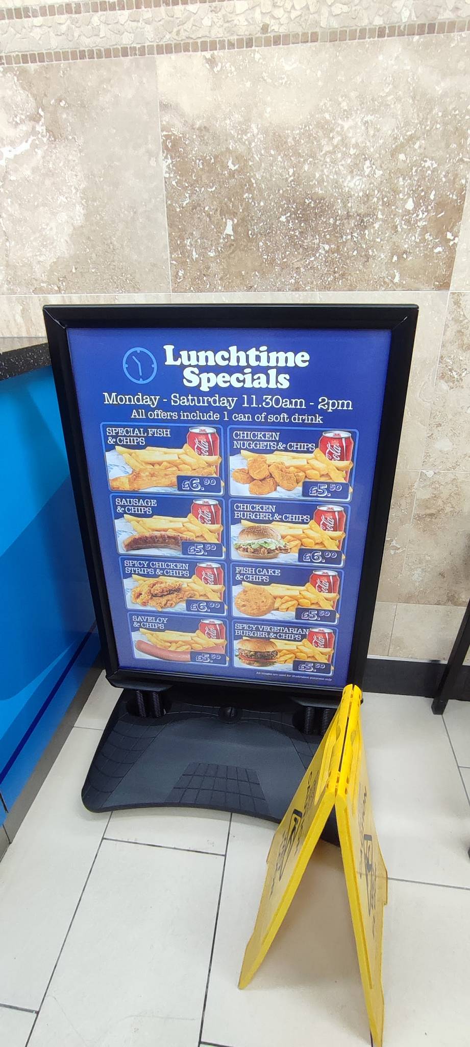 Menu at Trawlers Fish & Chips, East Grinstead restaurant, East Grinstead