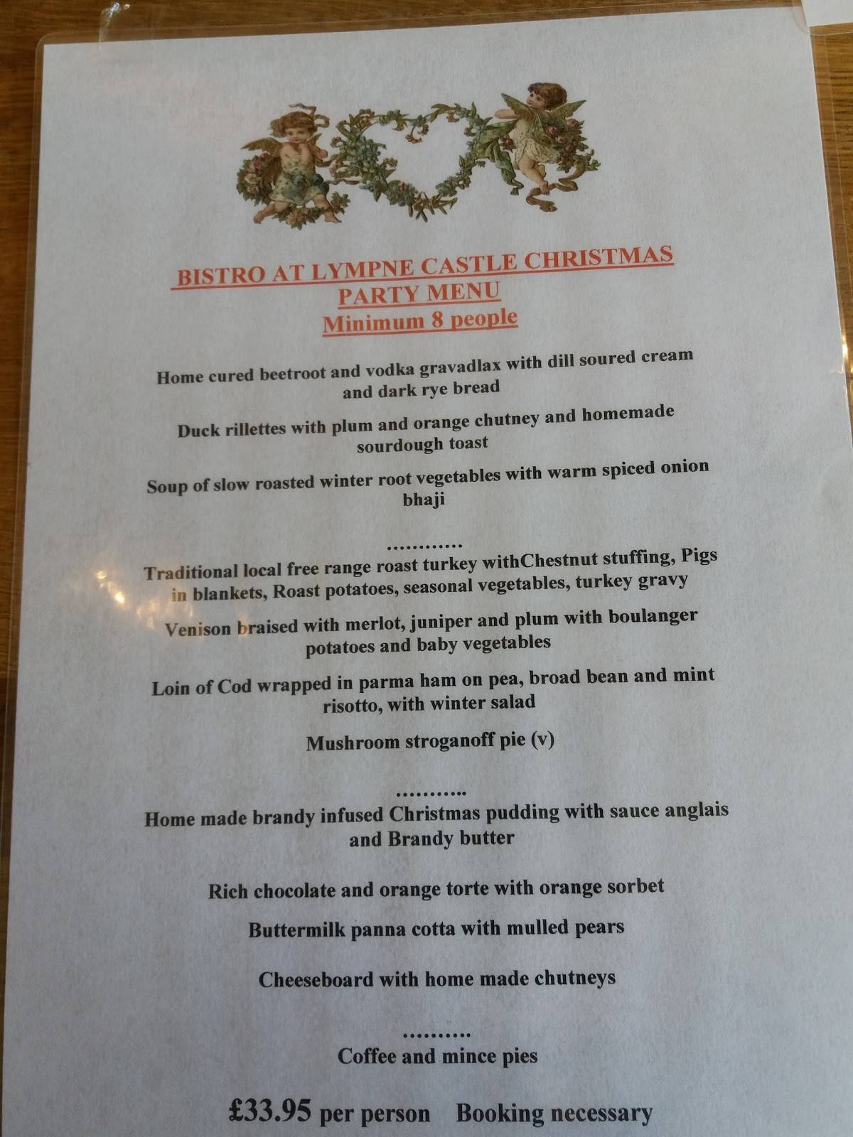 Menu at - restaurant, Hythe