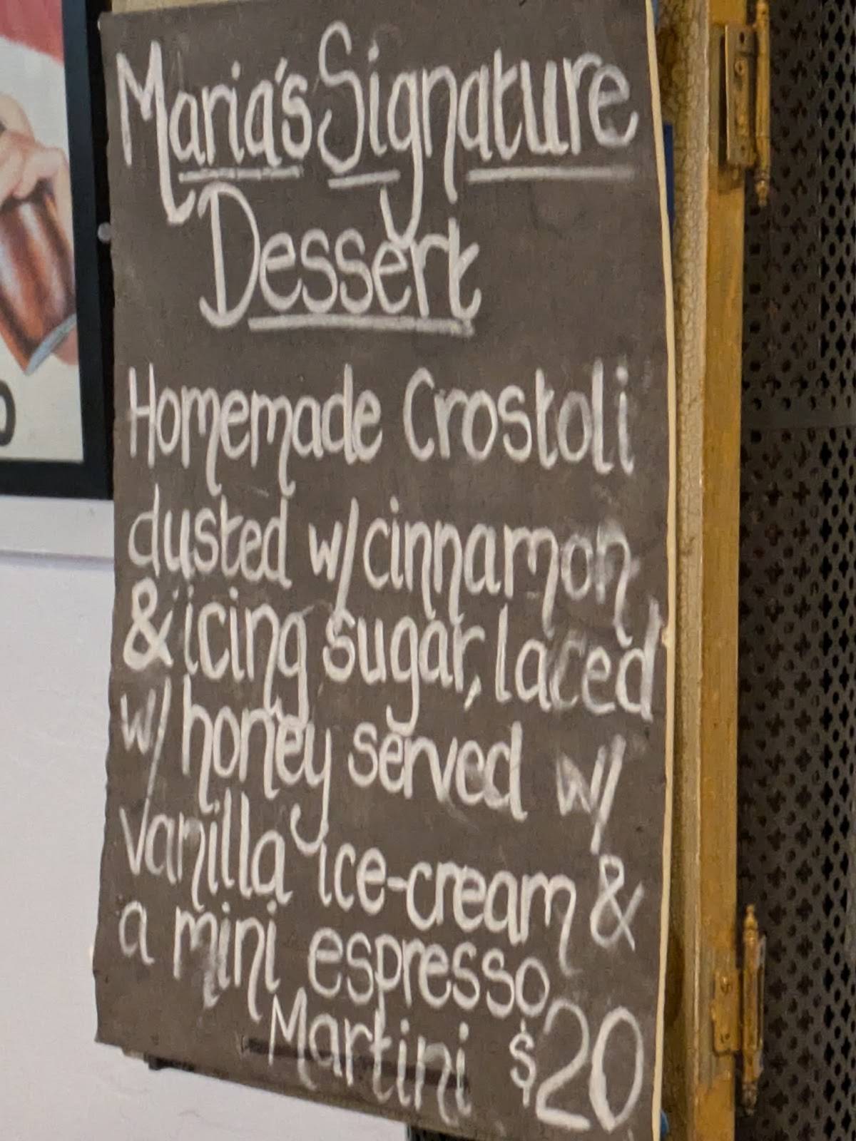 Menu at 14 Bridge cafe, Richmond