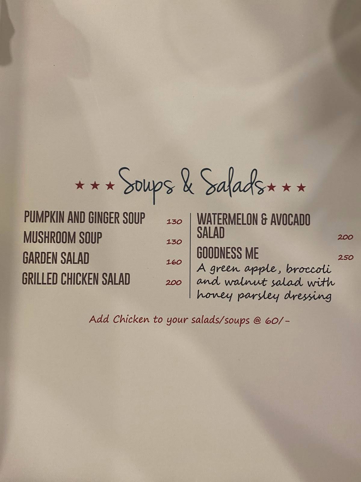 Menu at 154 Breakfast Club, Bengaluru, No. 440