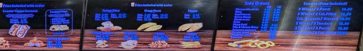 Menu at 4 Brothers Chicken & Fish restaurant, Grand Rapids