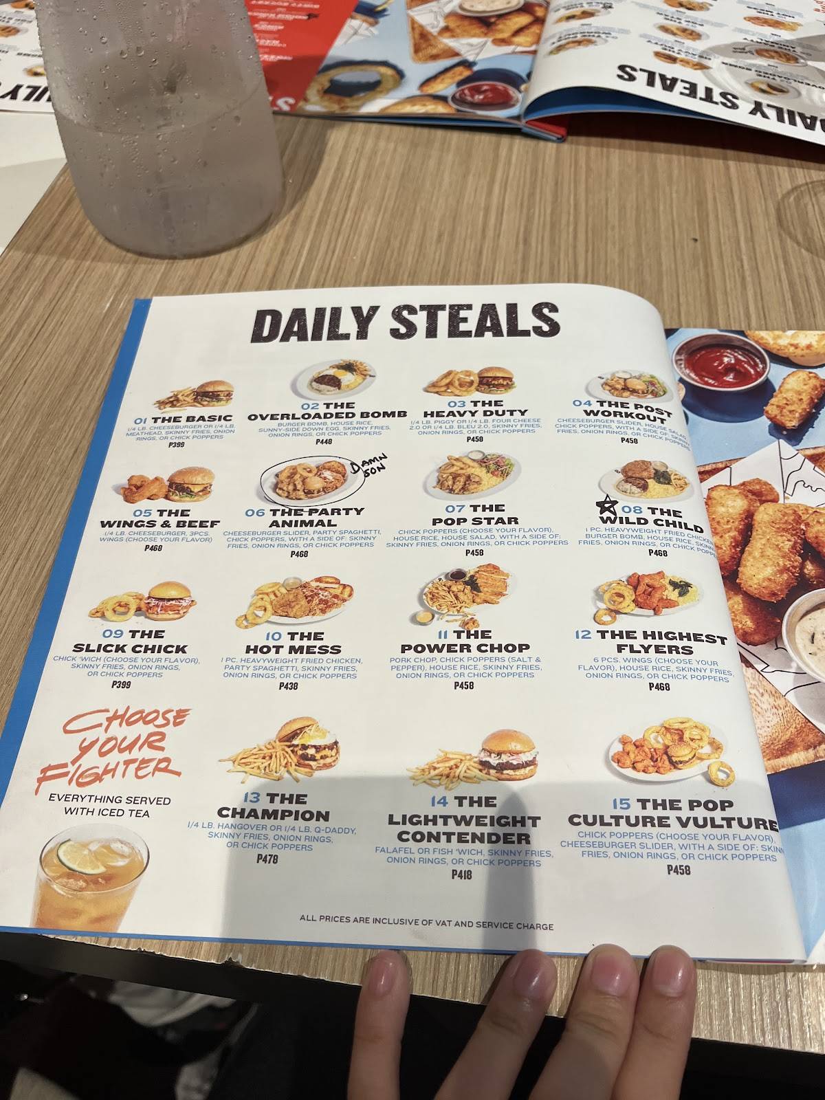 Menu at 8 Cuts Burger Blends restaurant, Taguig, 26th Serendra