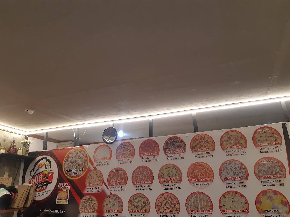 Carta del restaurante 808 PIZZA STATION, Mandaue