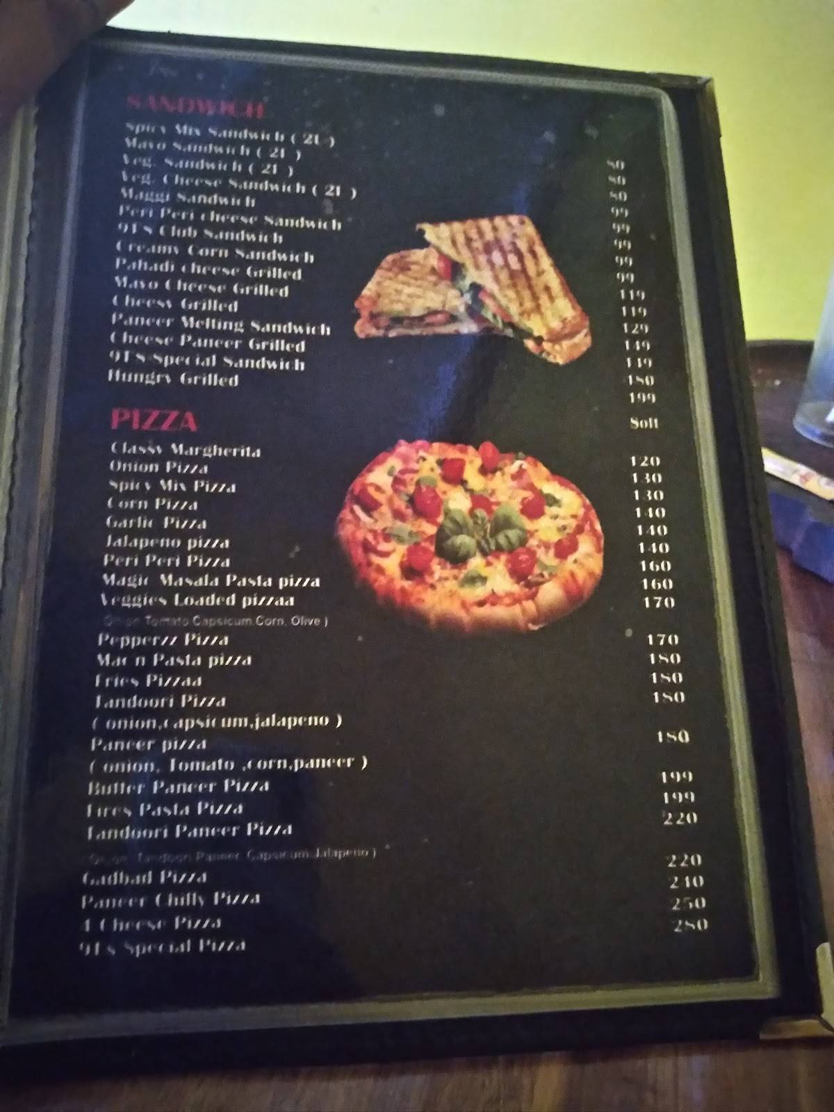 Menu at 9 Tea's Cafe Prayagraj, Allahabad