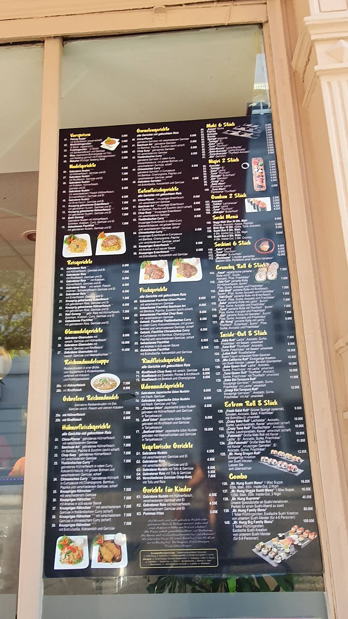 Speisekarte von ASIA Thang Long restaurant, Riesa