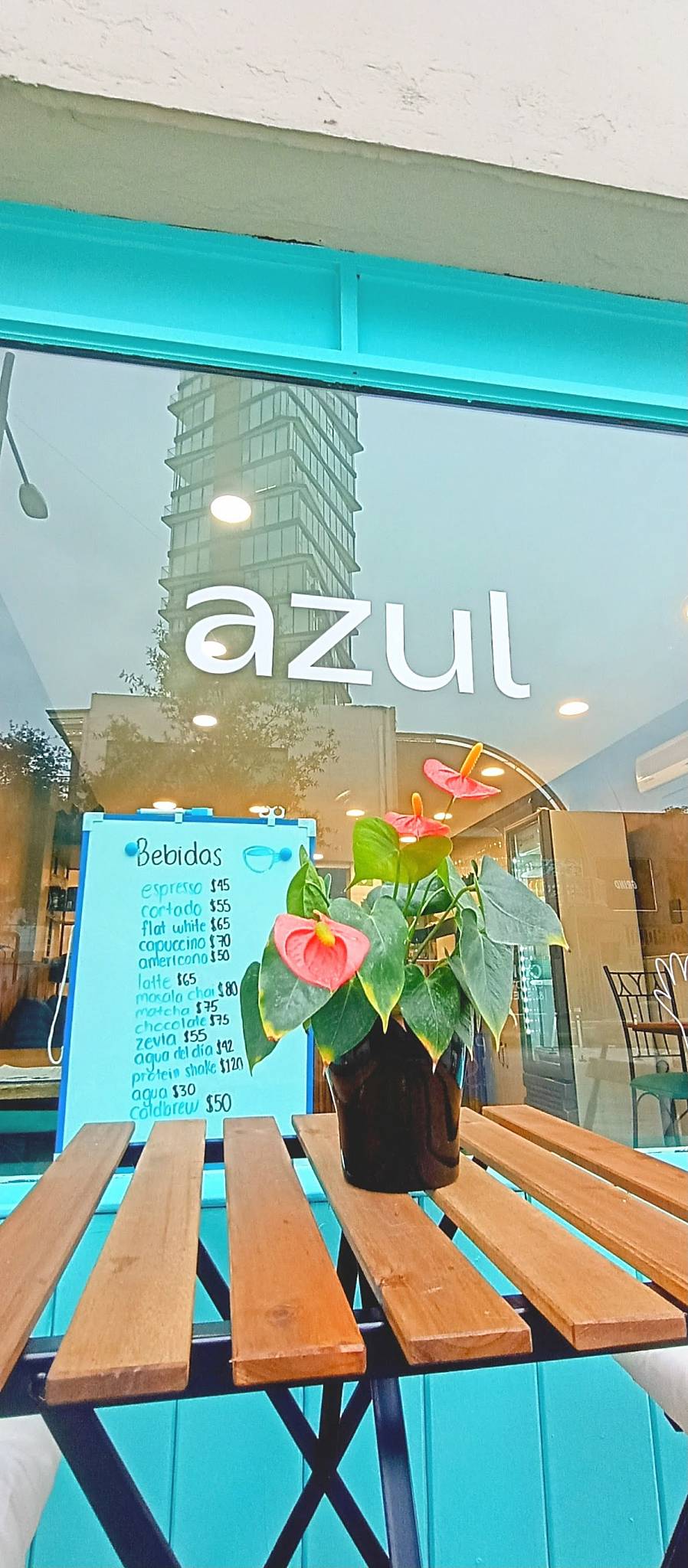 Carta de AZUL Healing Foods, San Pedro Garza García