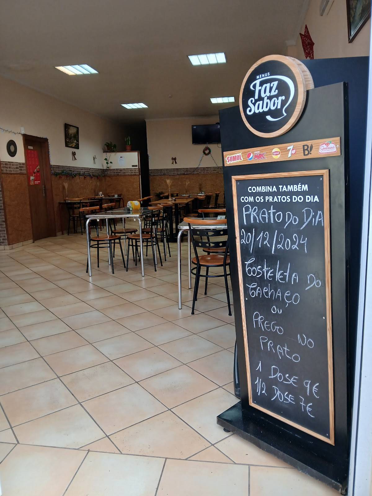 Menu at Agua Na Boca restaurant, Estreito da Calheta