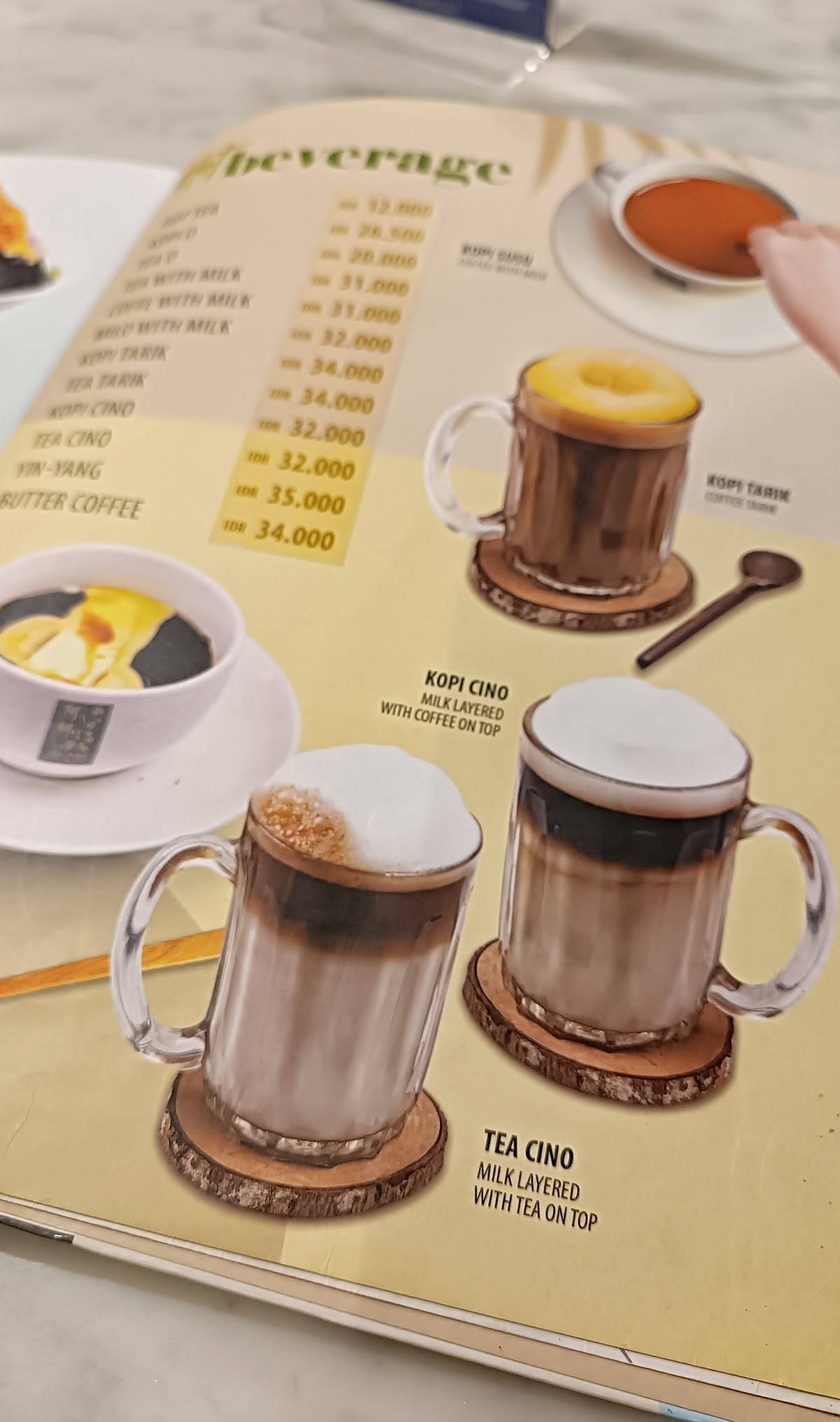 Carta de Ah Mei Cafe, Kebun Jeruk, West Jakarta
