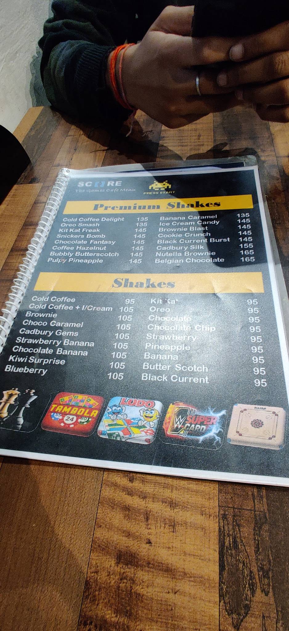 Menu at Score The Restro & Cafe, Allahabad