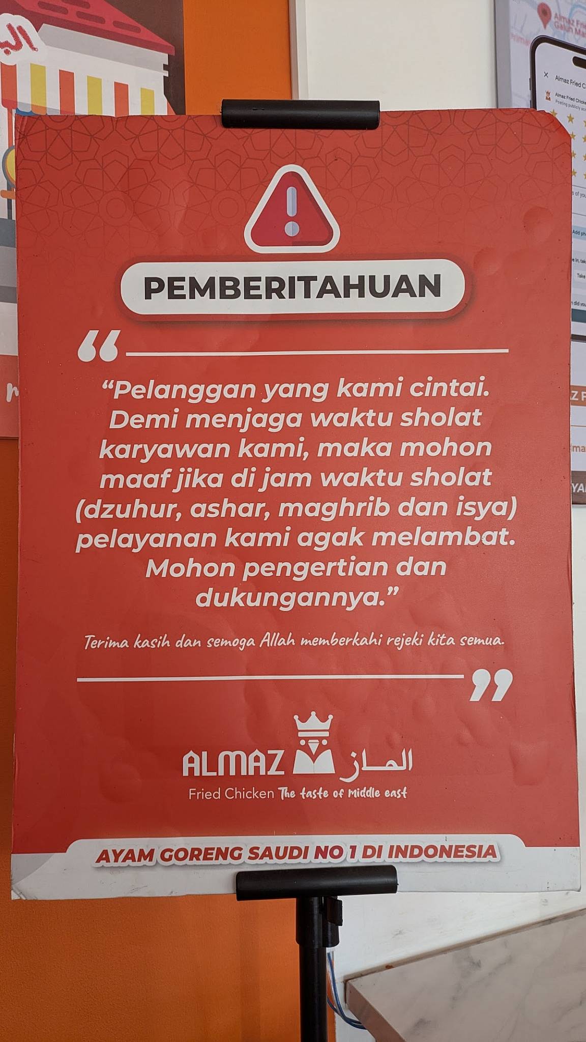Carta del restaurante Almaz Fried Chicken Galuh Mas, Karawang