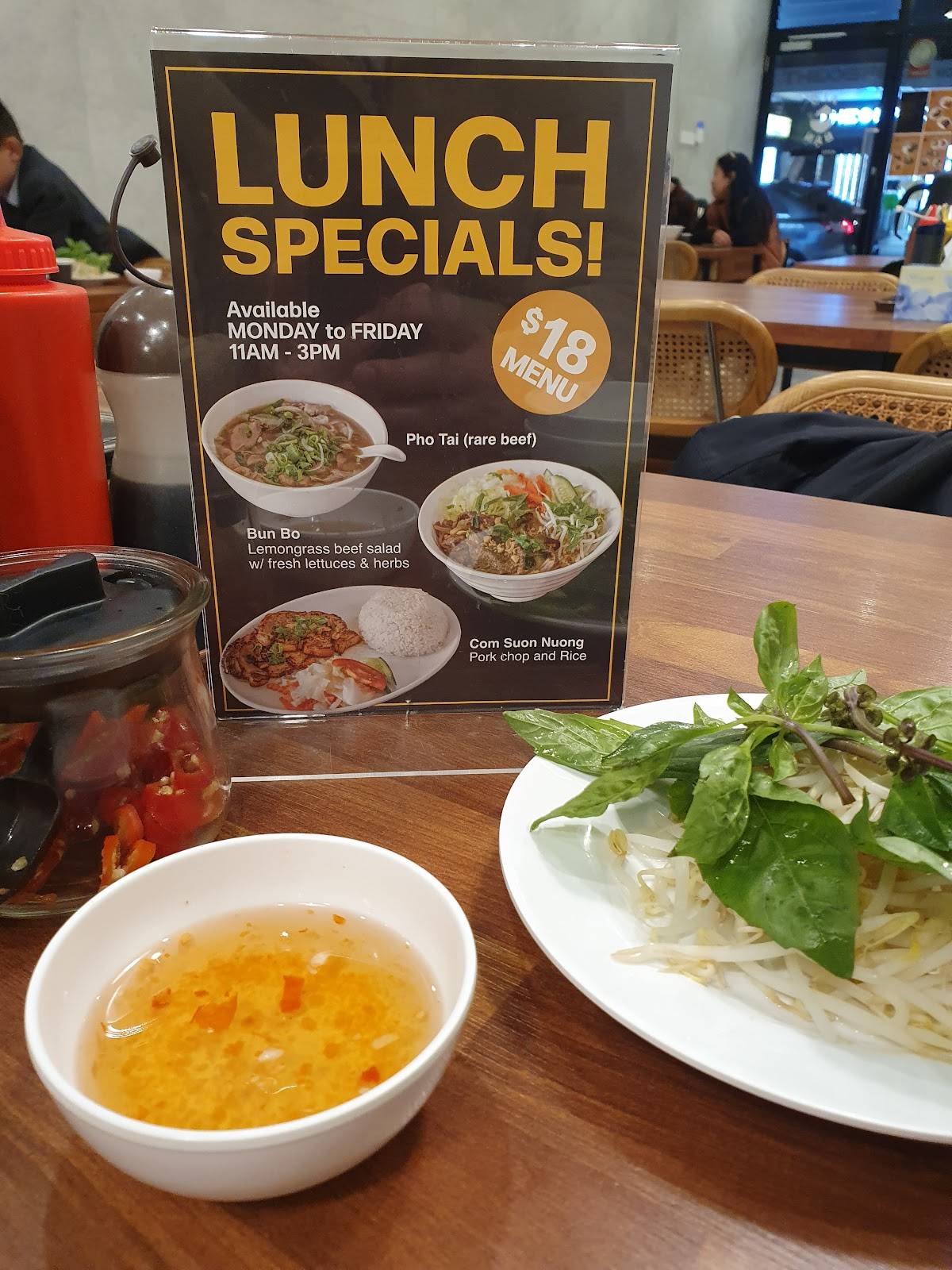 Menu at Alo Ban restaurant, Strathfield