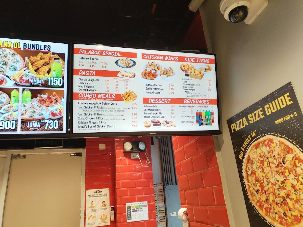 Menu at Angel's Pizza - Calamba restaurant, Calamba