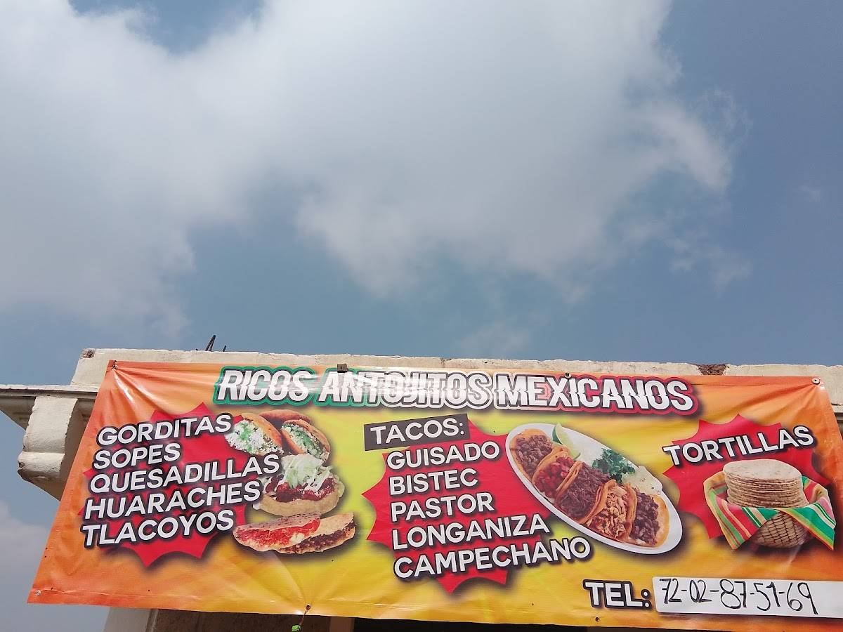 Menu at Antojitos Méxicanos “La Gringa-da”, Mexico City