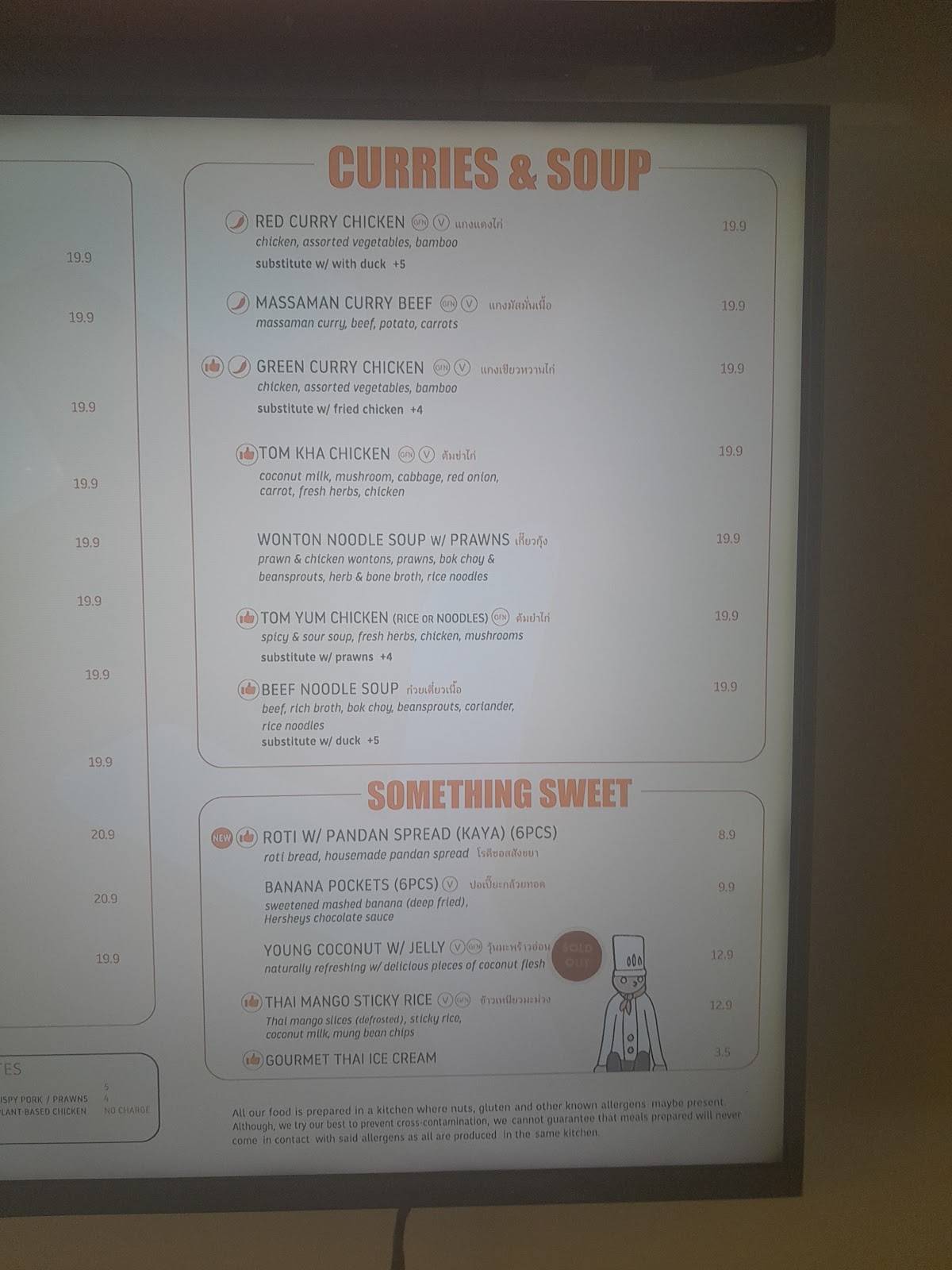 Menu at Aroy Thai Eatery - Upper Hutt restaurant, Upper Hutt