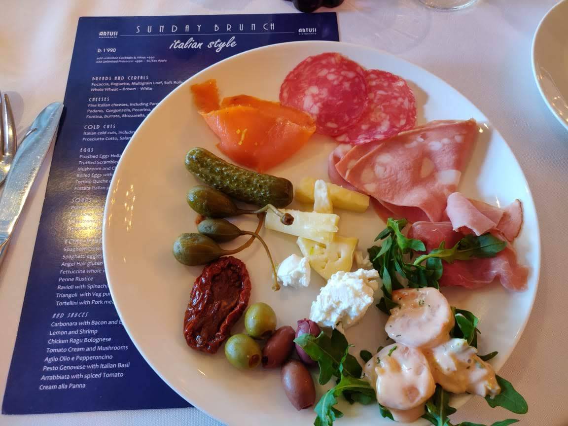 Menu at Artusi Ristorante, Gurugram