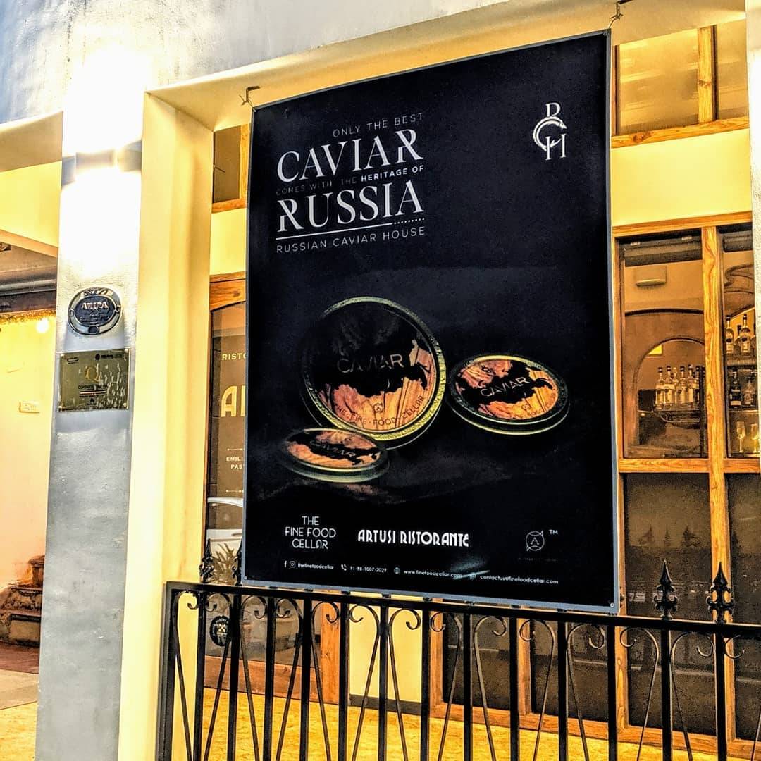 Menu at Artusi Ristorante, Gurugram