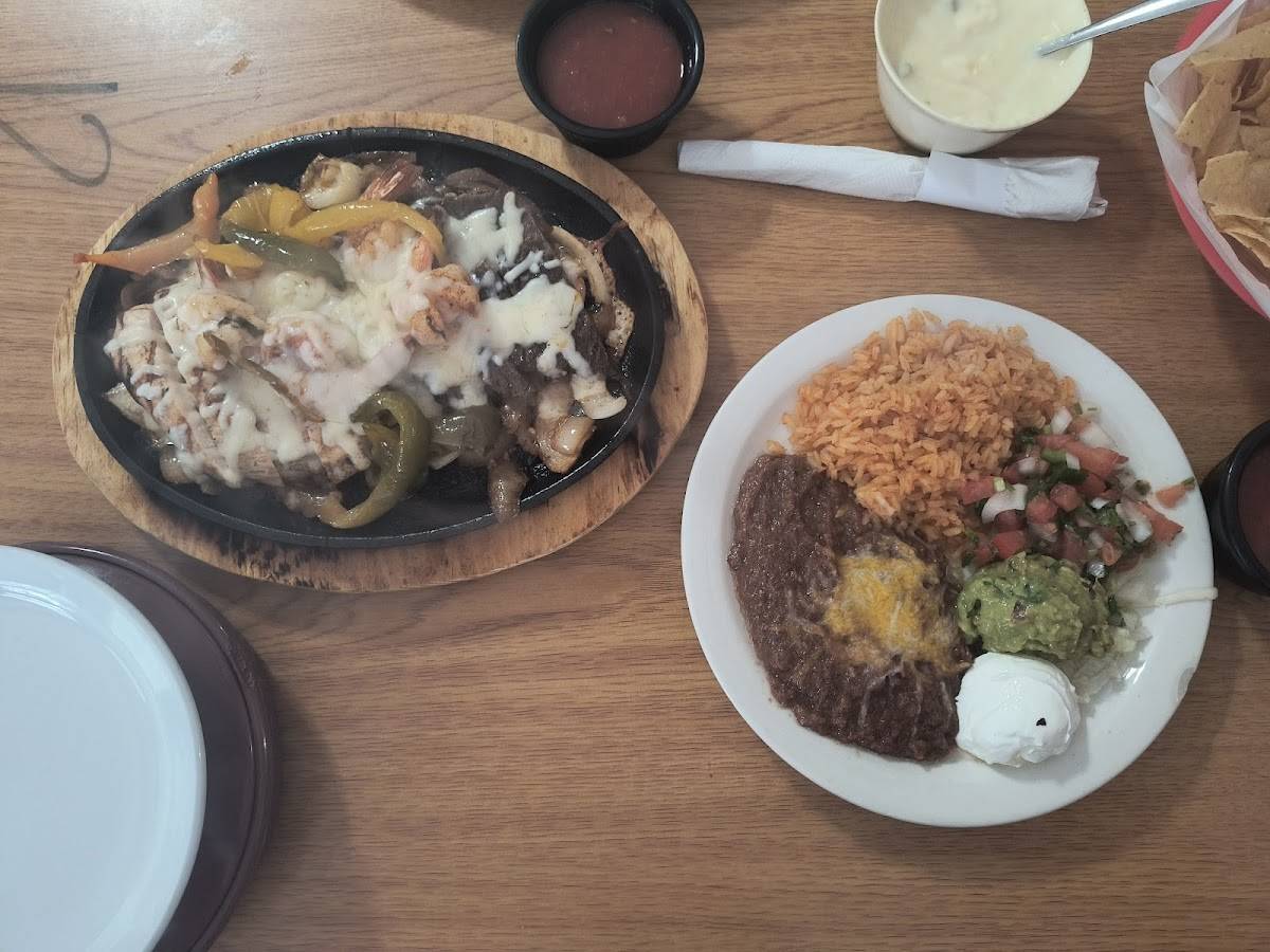 Menu at Uncle Juan's restaurant, Atlanta