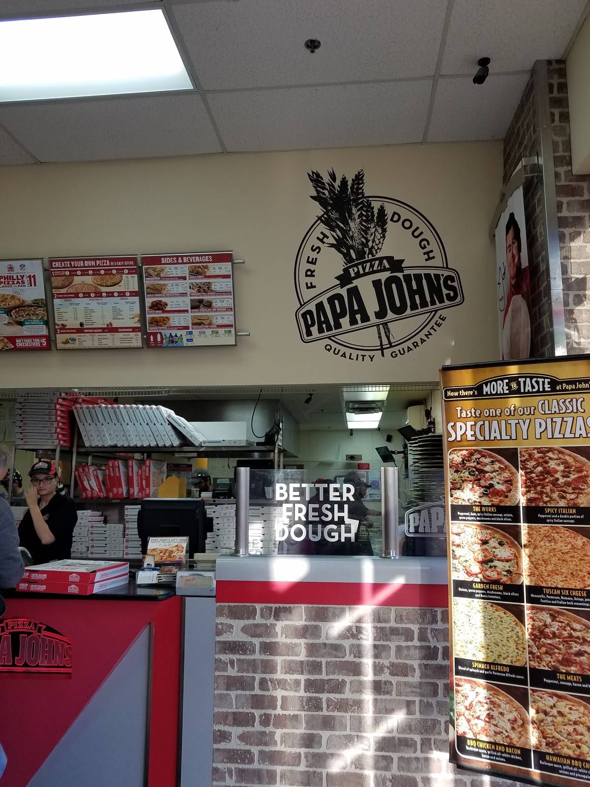 Menu at Papa Johns Pizza pizzeria, Montgomery, Douglas Rd