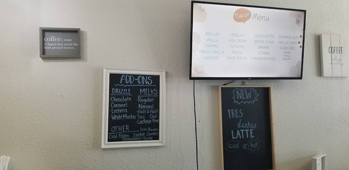 Menu at Azul Cafe San Luis, San Luis, 689 Main St Suite A