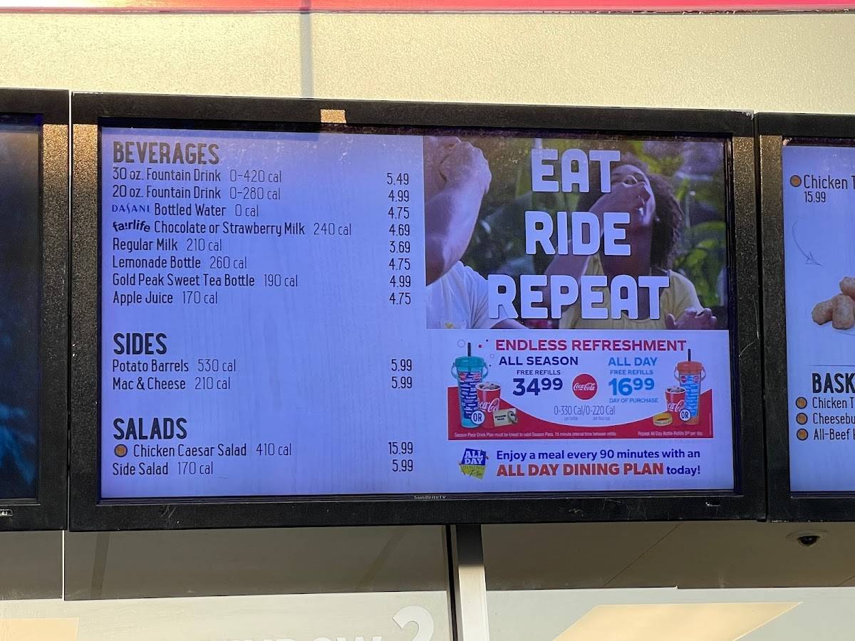 Menu at Planet Snoopy Grill BBQ, Kings Mills