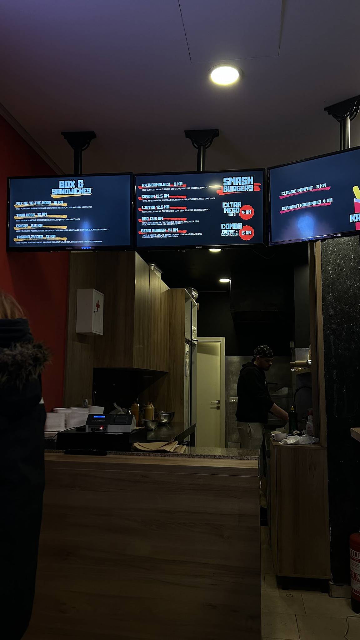 Menu at BEBA BURGERS I Najbolji SMASH BURGER u Sarajevu restaurant ...