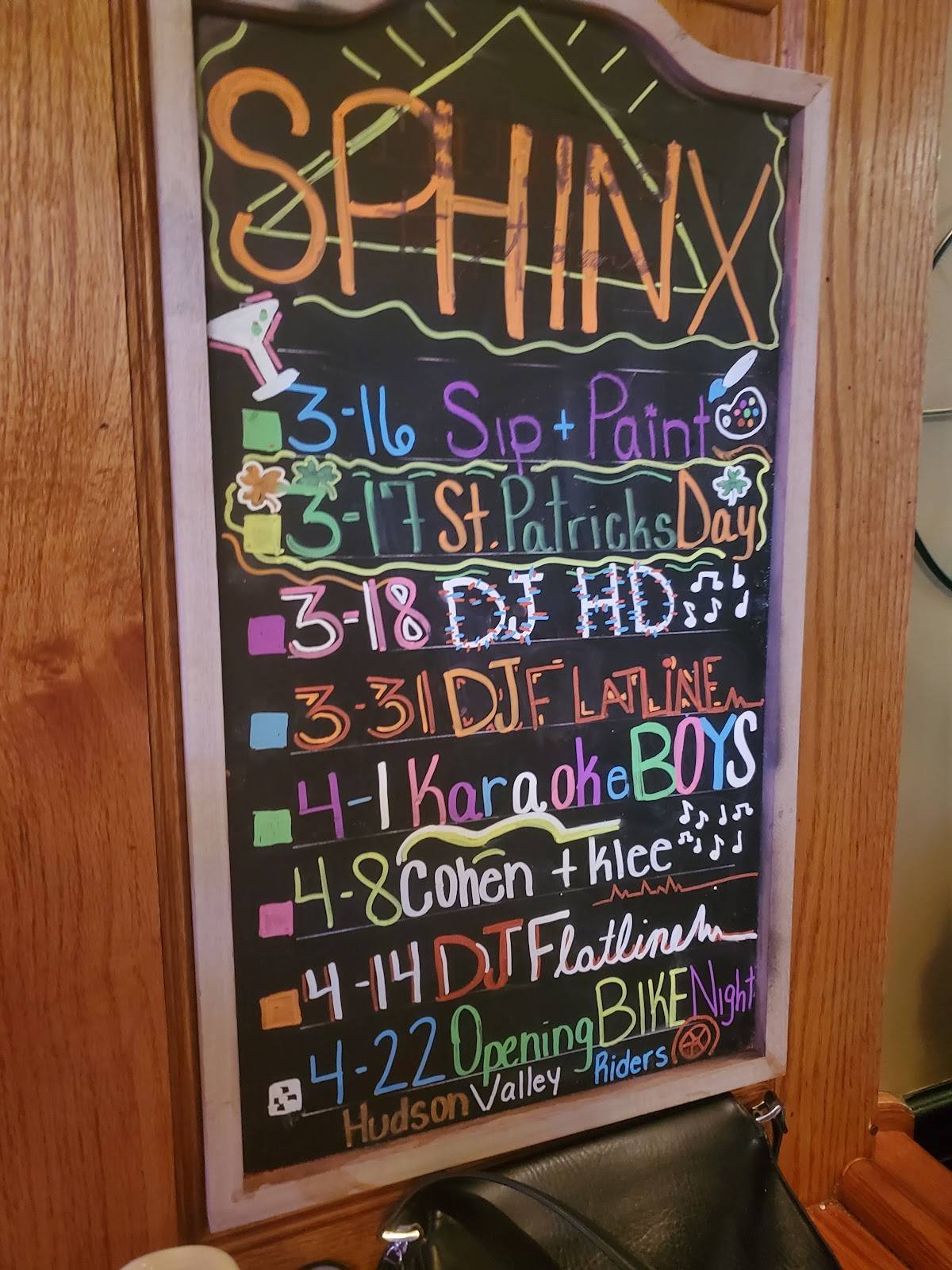 Menu at BLUE DREAM BAR & LOUNGE, Fishkill