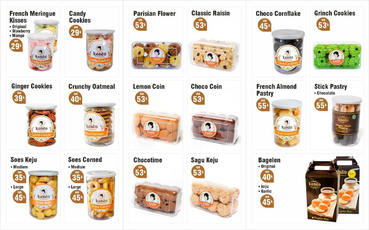 Carta de Kenes Bakery RS UII, Bantul
