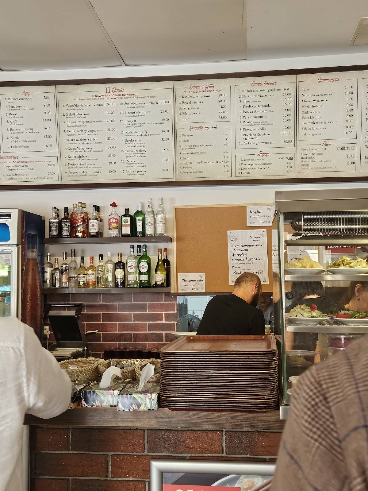 Menu at Bar Dla Wszystkich Kercelak, Warsaw