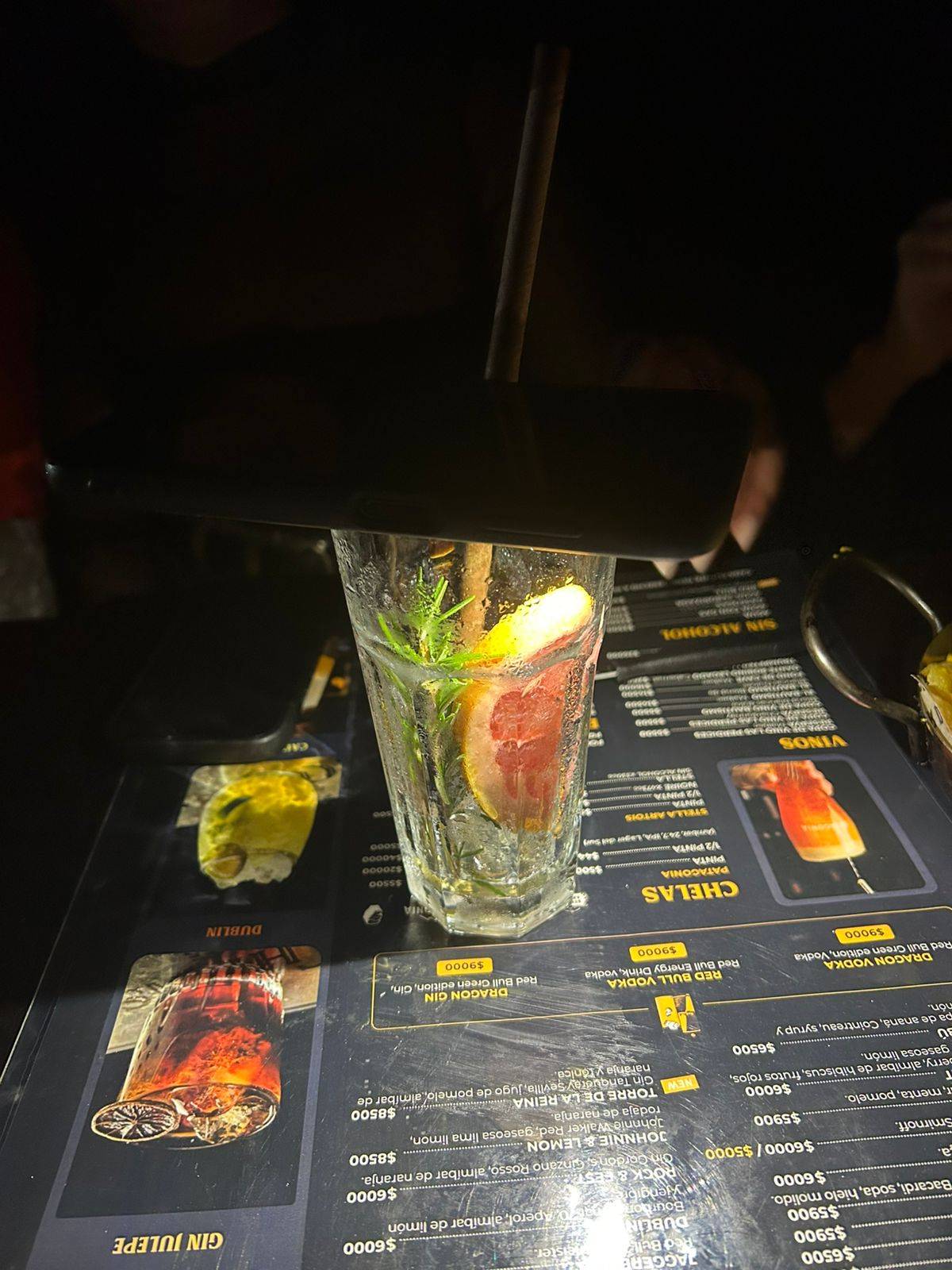 Carta de Bar de Chelas, Rosario, LCA