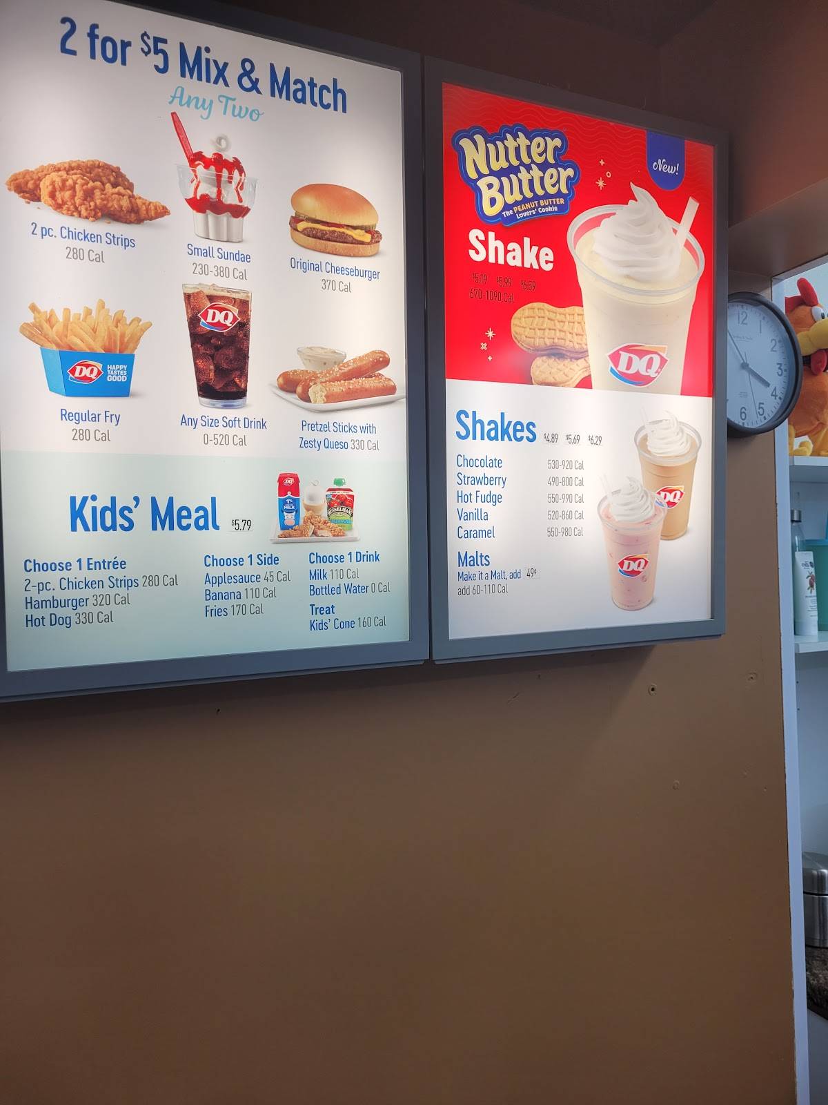 Menu at Battle Lake Dairy Queen fast food, Battle Lake
