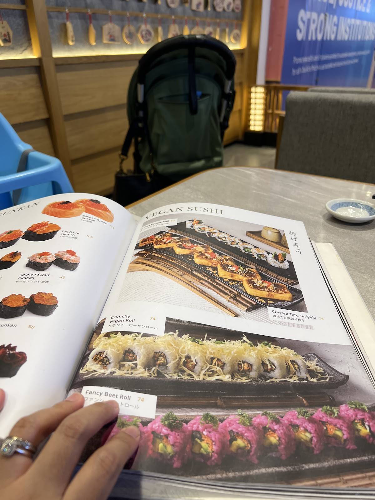 Carta de Gion The Sushi Bar - AEON Mall Deltamas, Bekasi