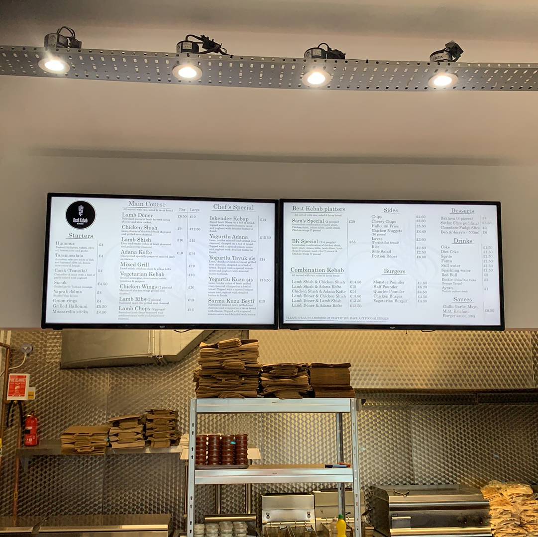 Menu at Best Kebab fast food, Westoning