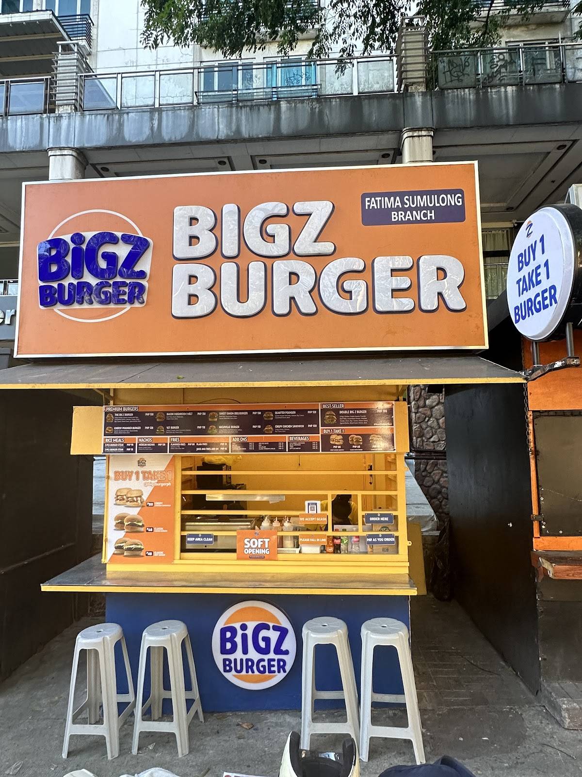 Menu at Bigz Burger Fatima Sumulong Antipolo restaurant, Antipolo