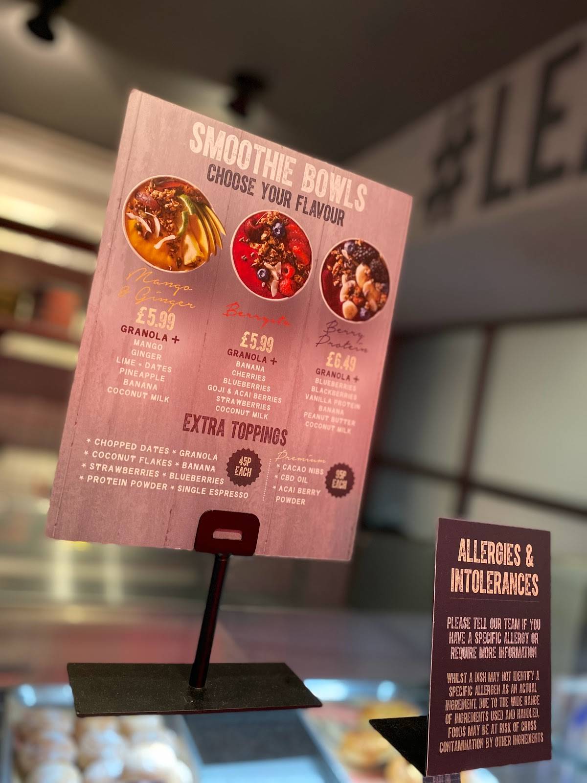 Carta del café Black Sheep Coffee - AC Hotel by Marriott, The Mailbox ...