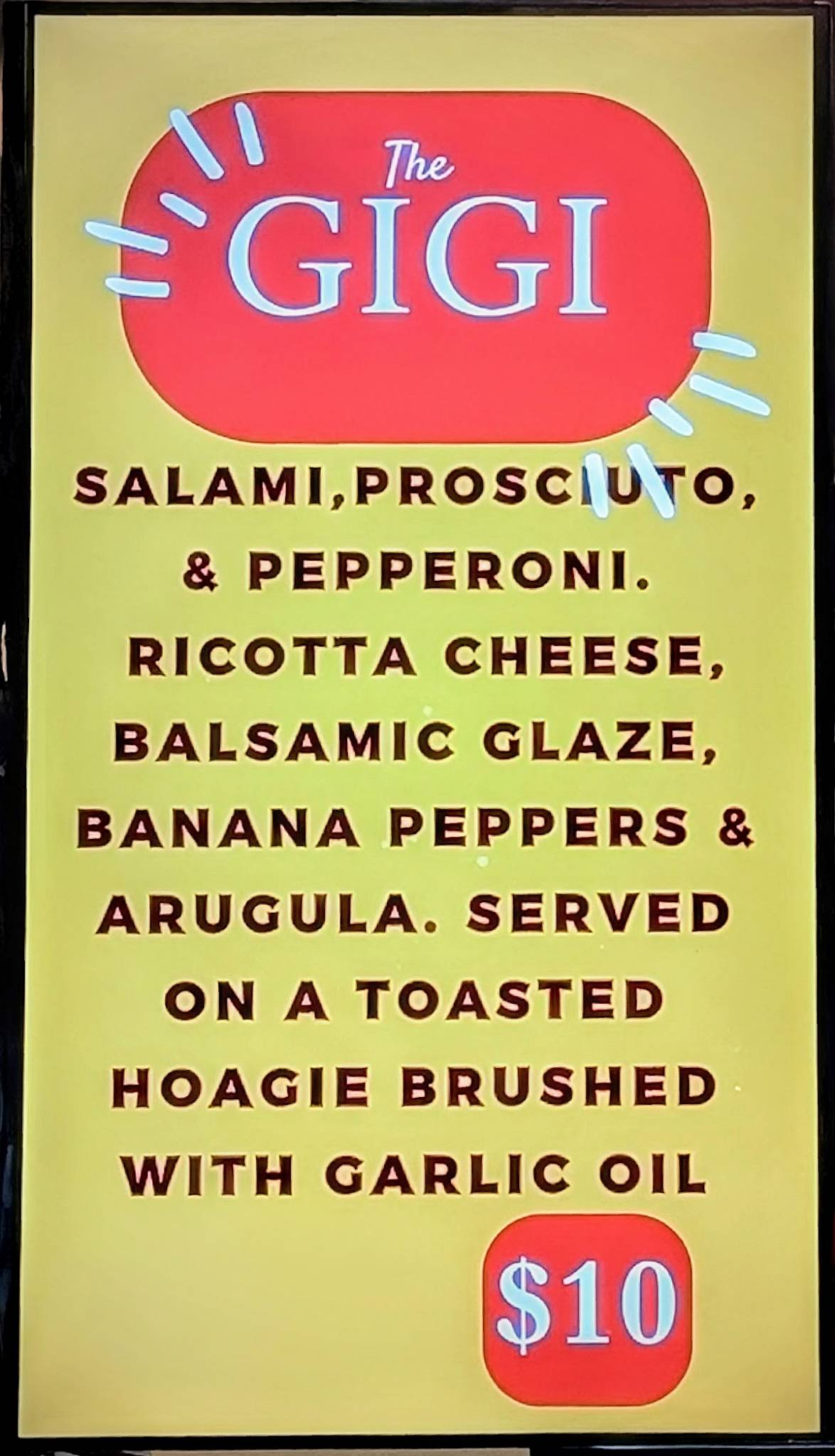 Menu at Blues City Deli restaurant, St. Louis