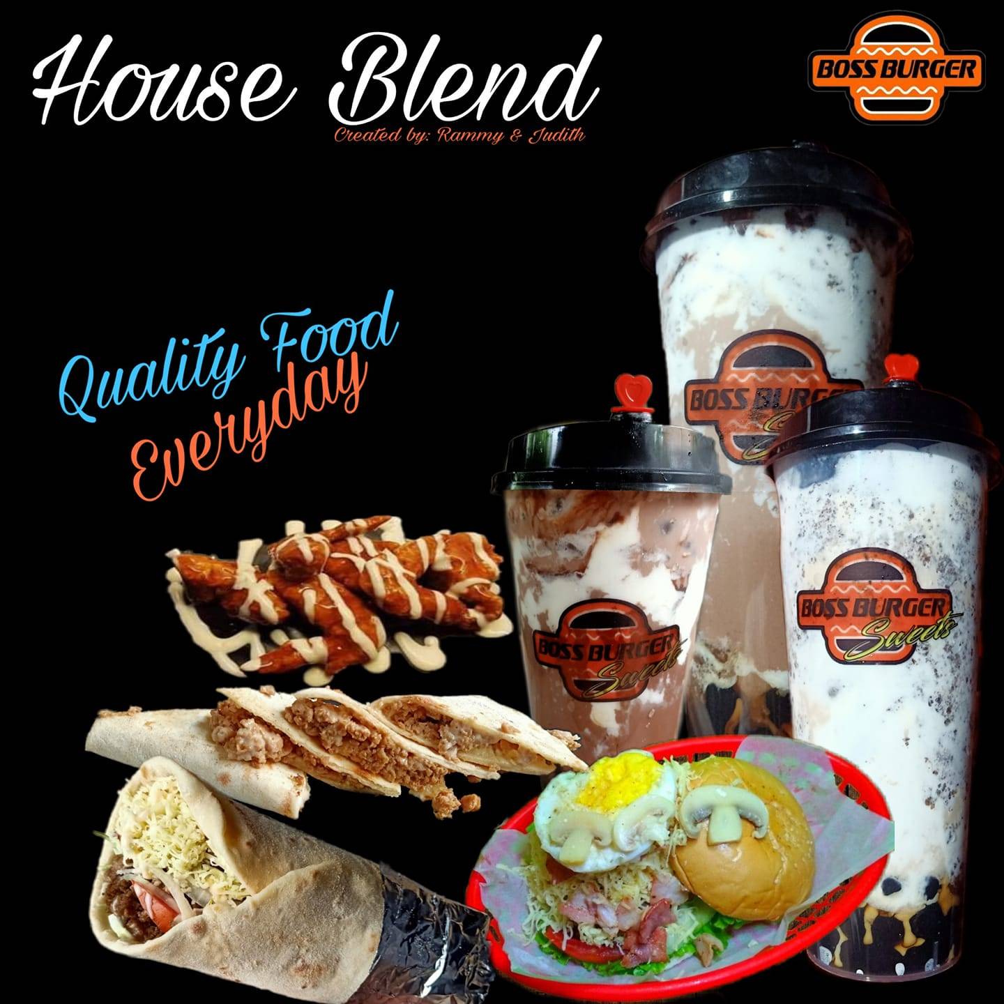Menu at Boss Burger- Malolos restaurant, Malolos