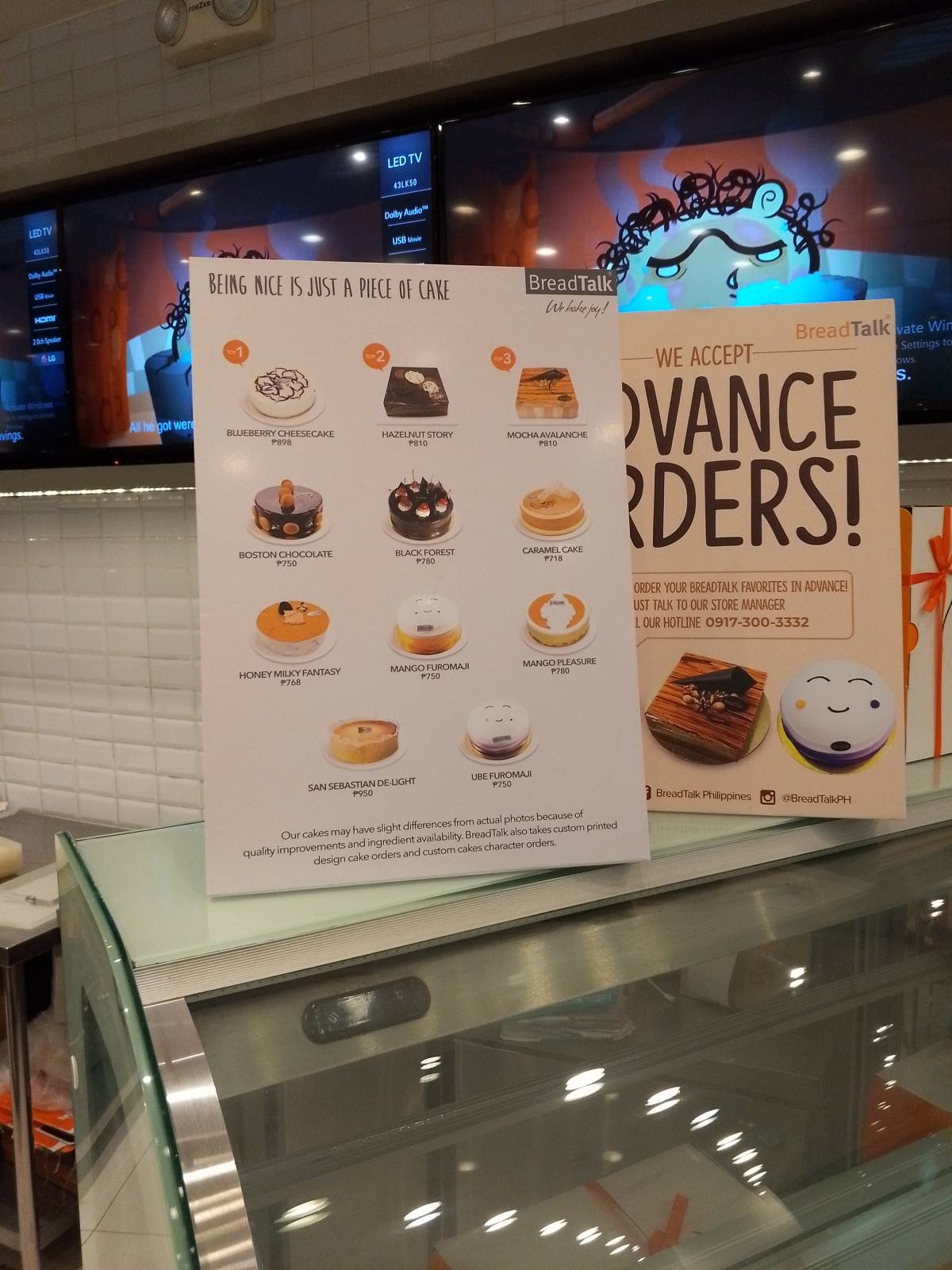 Menu at BreadTalk - SM Southmall restaurant, Las Pinas
