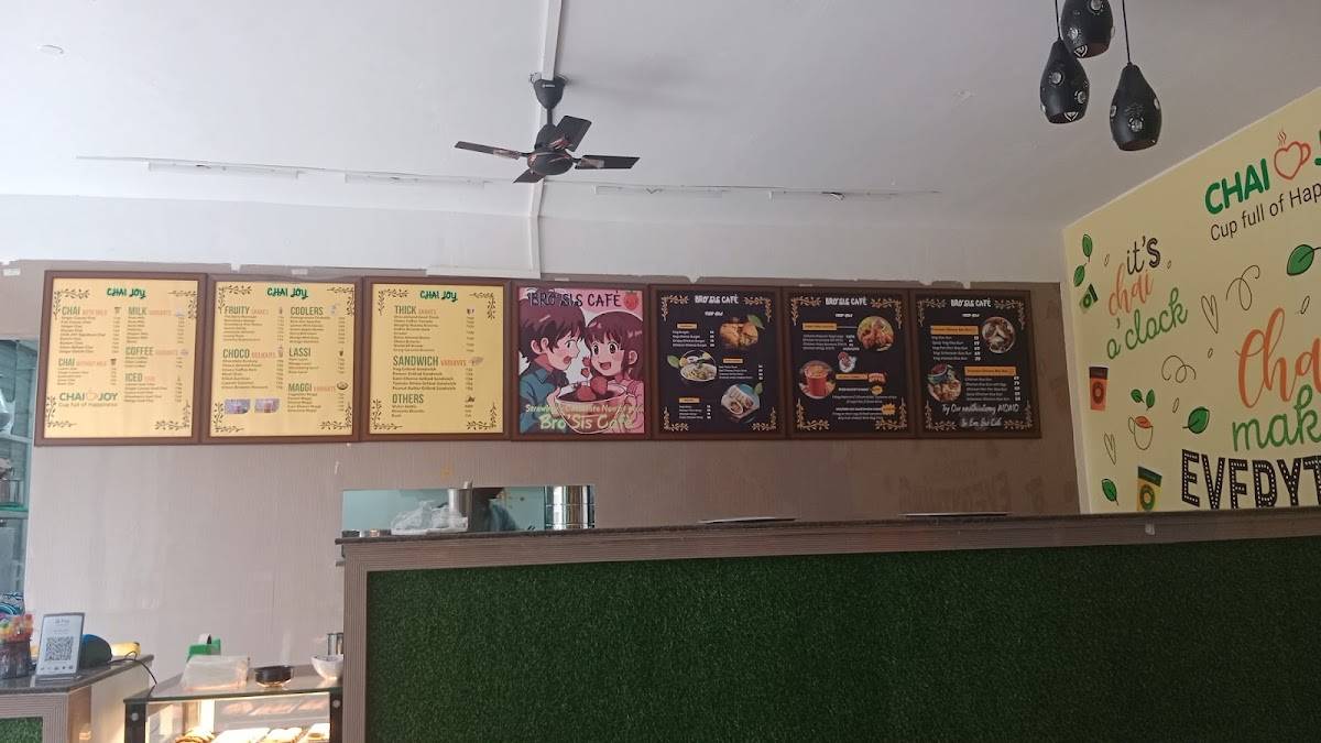Menu at Bro'Sis Cafe, Bengaluru