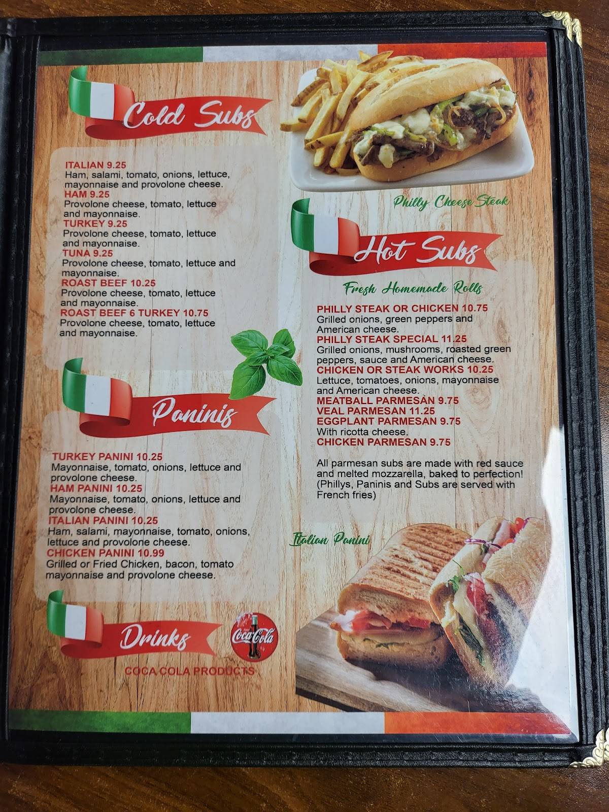 Menu at Brothers Italian Cuisine restaurant, Anderson