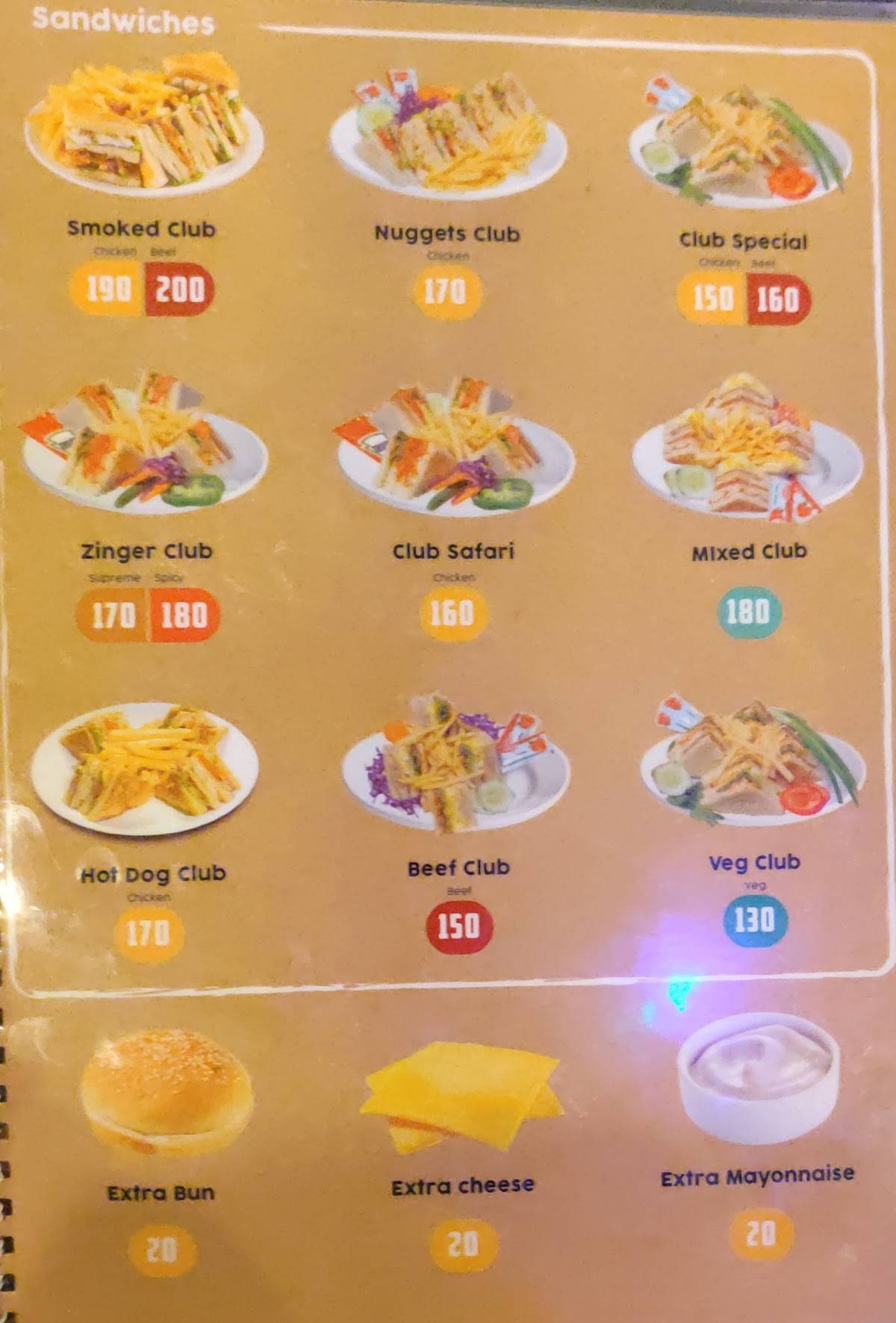 Menu at Burger Space, Thrissur, Behind Ambika Arcade N.P Complex ...