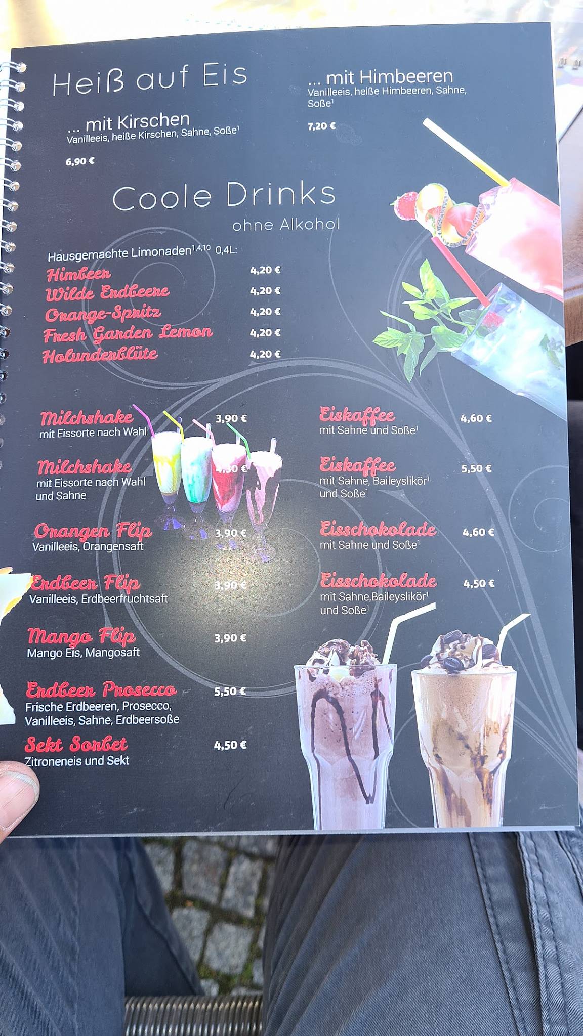 Speisekarte von Cafe enjoy Bar Restaurant, Bischofswerda