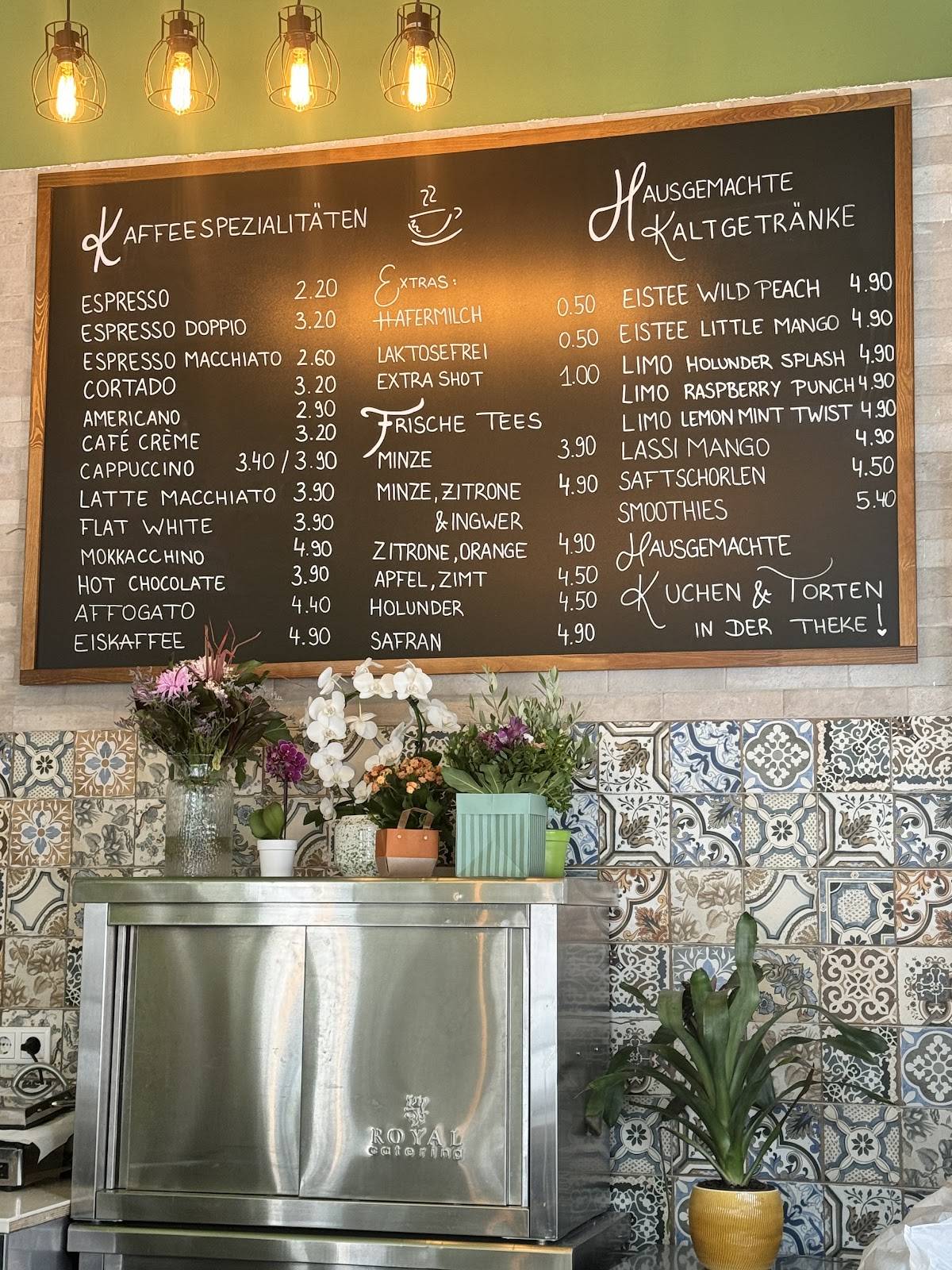 Speisekarte von Café Noon cafe, Offenbach am Main