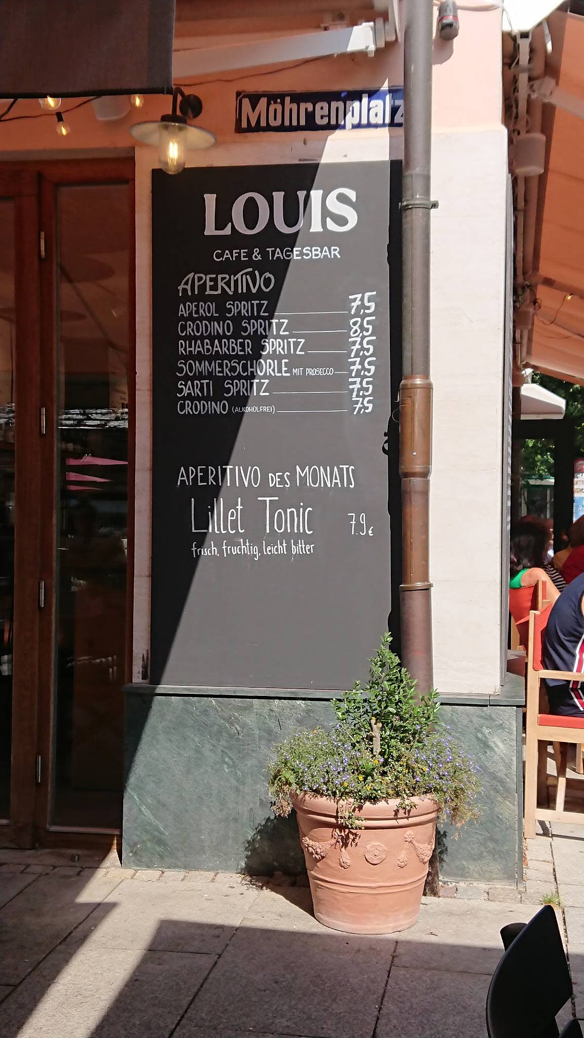 Speisekarte von LOUIS - CAFE & TAGESBAR, Garmisch-Partenkirchen