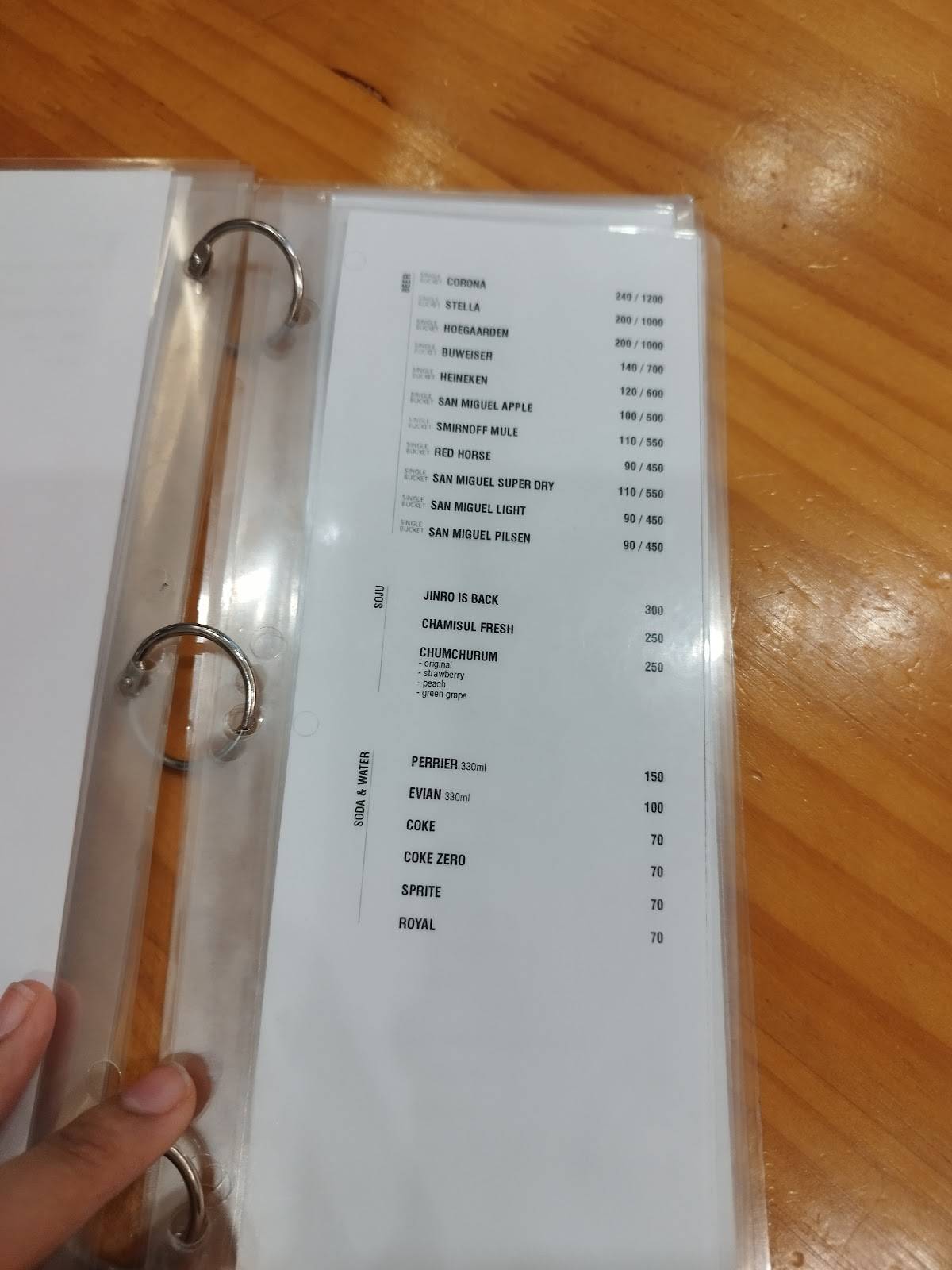 Menu at Cafe Roo Malate - Premium Rooftop Cafe, Manila