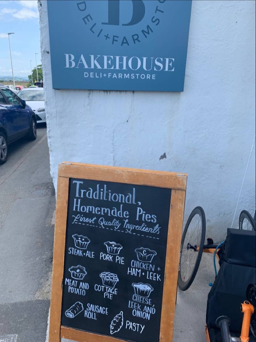 Menu at The Old Bakehouse Arnside cafe, Arnside