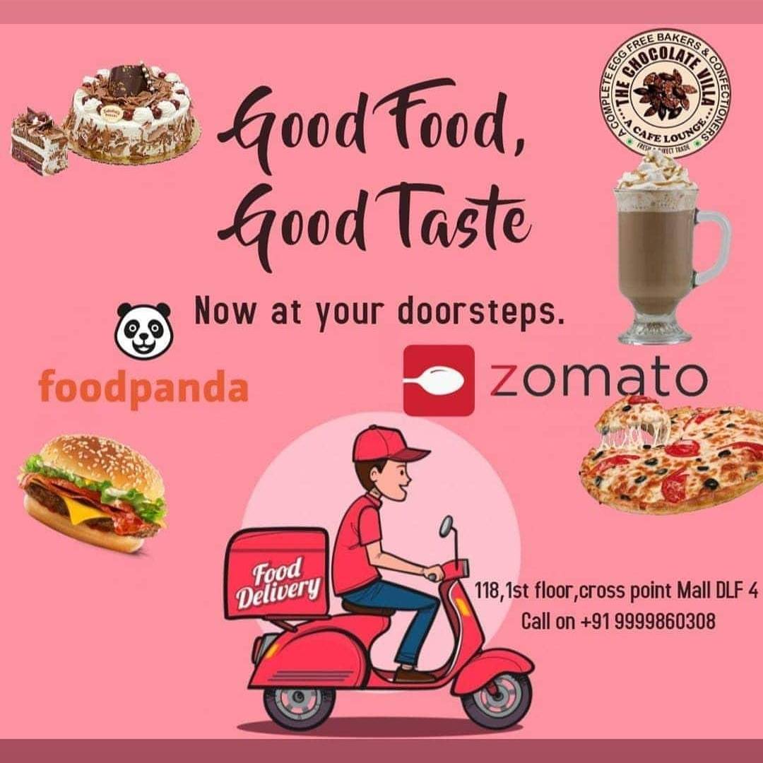 Menu at The chocolate villa, Gurugram, Crosspoint Mall