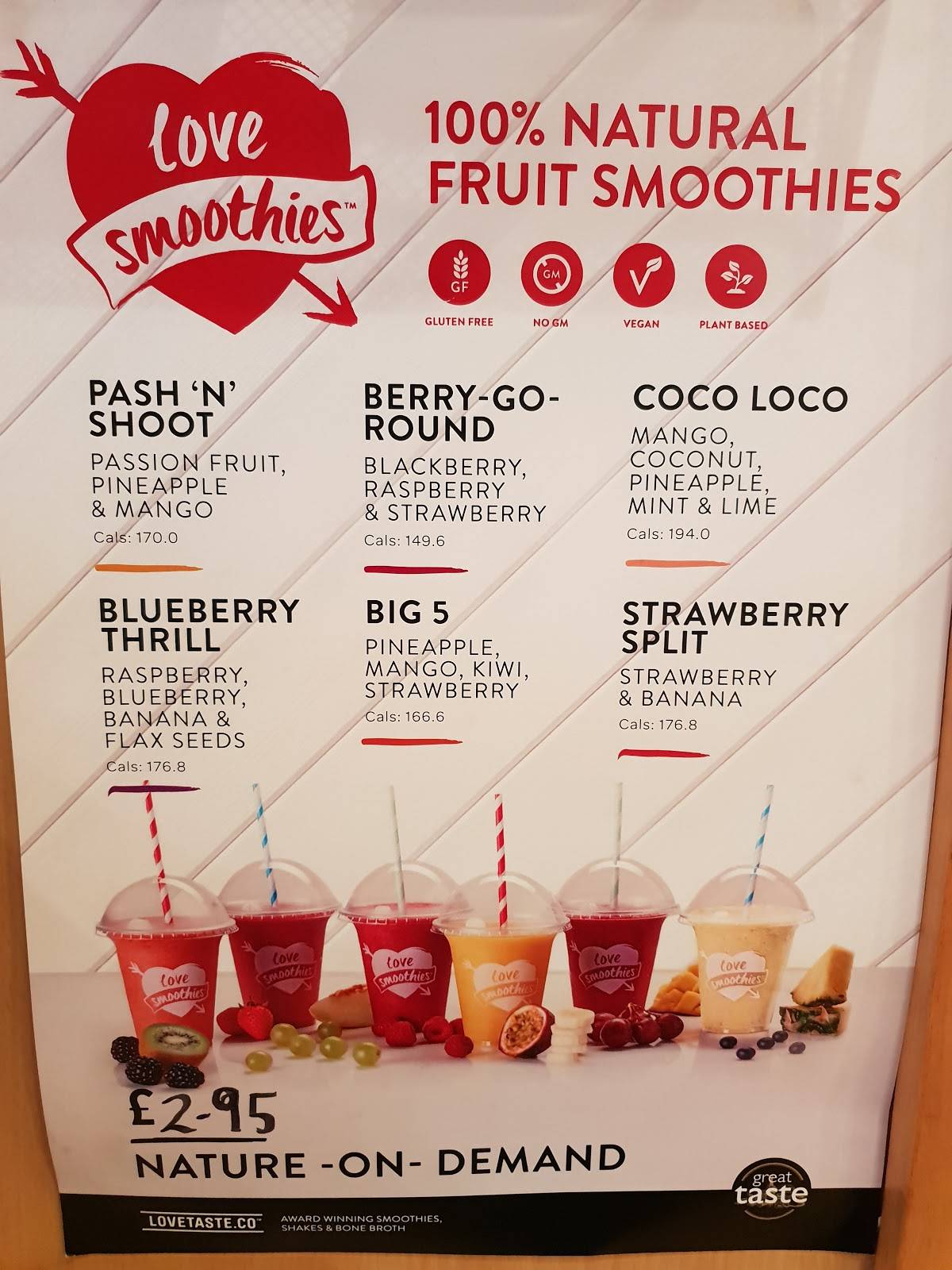 Menu at Trams of mumbles cafe, The Mumbles