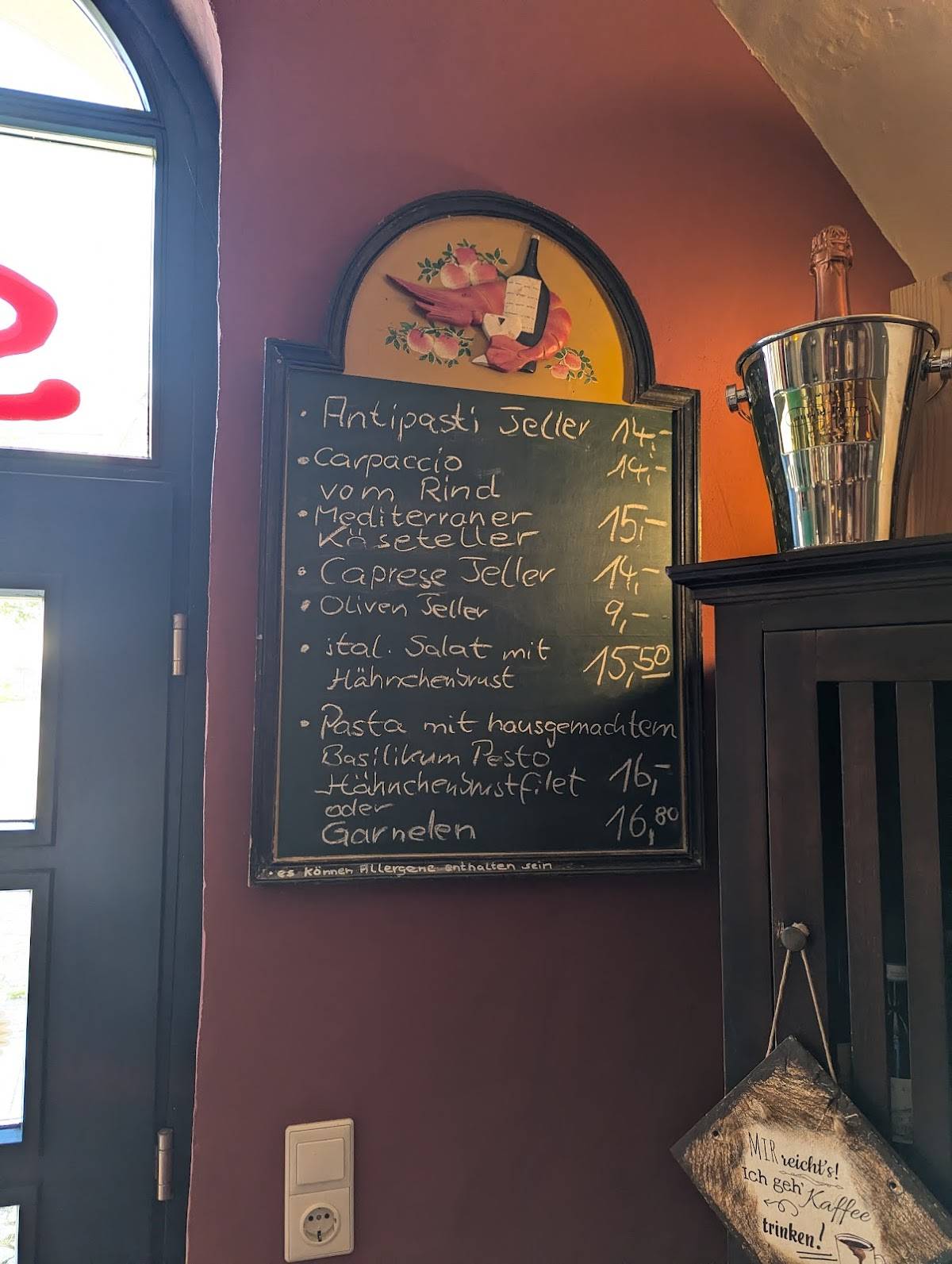 Speisekarte von Café & Trattoria sabu cafe, Prenzlau